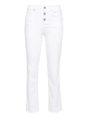 Liu Jo High-waisted Bootcut Jeans - White