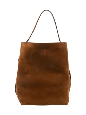 TOTEME Suede Tote Bag - Brown