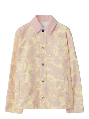 Burberry Floral Jacket - Pink