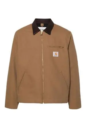 Carhartt Work In Progress Detroit Canvas Jacket Brown