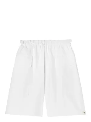JIL SANDER Cotton Cargo Shorts - White