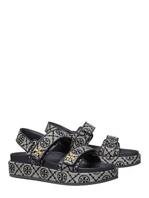 Tory Burch T Monogram Kira Sport Sandal - Perfect Navy