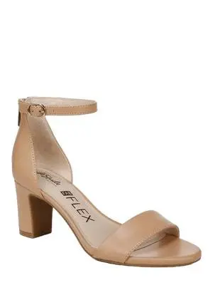 LIFESTRIDE LifeStride Florence Ankle Strap Sandal Camel