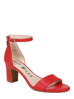 LIFESTRIDE LifeStride Florence Ankle Strap Sandal Fire Red