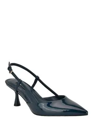 Nine West Rhonda Slingback Pumps - Dark Blue