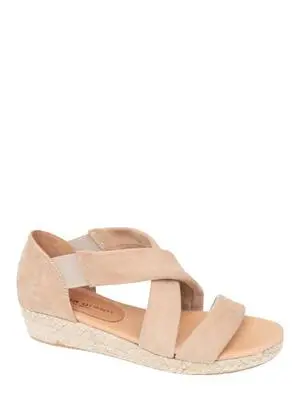 PATRICIA GREEN Eliza Espadrille Wedge Sandals - Taupe