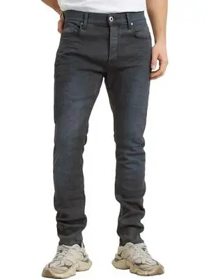 G-star Raw 3301 Slim Fit Jeans - Dark Aged Grey