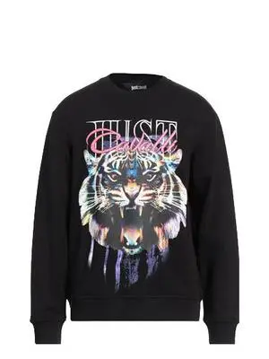 Just Cavalli Sweatshirt Size Cotton, Elastane - Black
