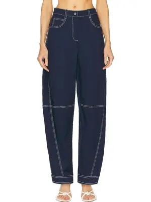 Simkhai Kairi Curved Leg Jeans - Midnight