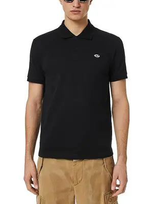 DIESEL T-smith-doval-pj Polo Shirt - Deep Black