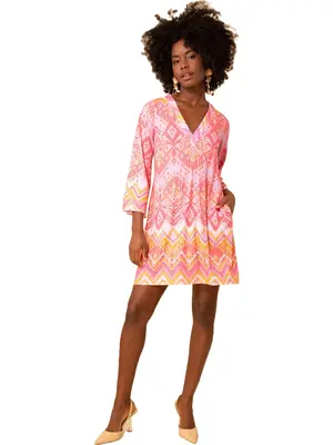 Hale Bob Laila Jersey Dress - Pink