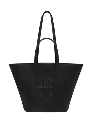 ANINE BING Palermo Leather Tote Bag - Black