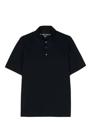 CIRCOLO 1901 Piqué-weave Polo Shirt - Blue