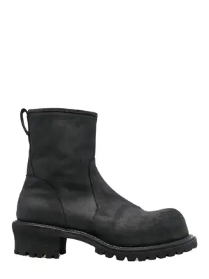 Premiata Ankle Boots With Zip - Black