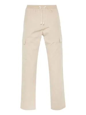 YVES SALOMON Straight-leg Cargo Trousers - Neutrals