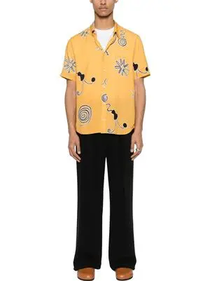 JACQUEMUS Mello Spiral-print Shirt