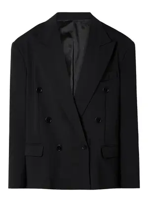 Isabel Marant Klero Double-breasted Wool-blend Blazer - Black