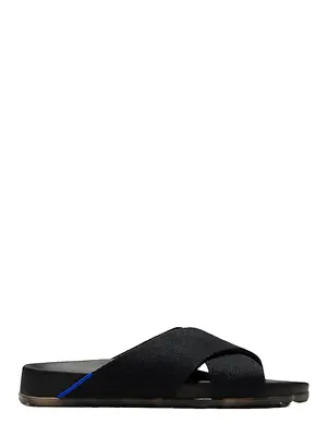 Rothy's The Weekend Slide Sandals - Black