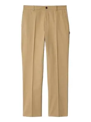 Burberry Cotton Chinos - Beige Beige
