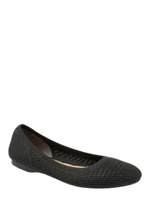Me Too Me Too Bevin Knit Skimmer Flat Black