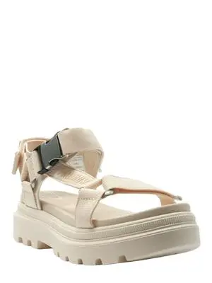 PALLADIUM Palladium Pallacruise Platform Sandal Sand