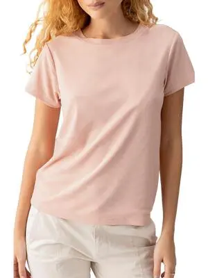 Sanctuary Perfect Mesh T-shirt - Smokey Rose