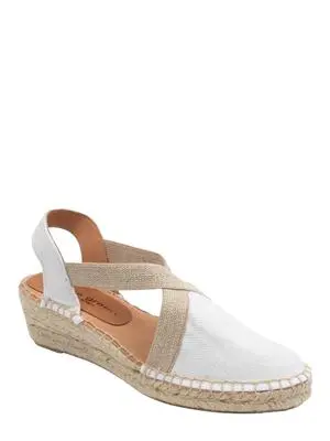 PATRICIA GREEN Patricia Green Grace Espadrille Wedge White