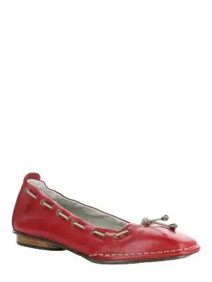 Fly London Fly London Bapi Ballet Flat Red Velvet