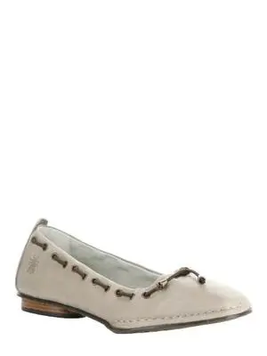 Fly London Fly London Bapi Ballet Flat Taupe Velvet