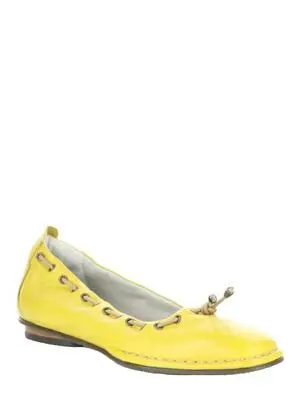 Fly London Fly London Bapi Ballet Flat Yellow
