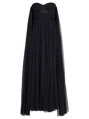 GIAMBATTISTA VALLI Giambattista Valli Bustier Cape Gown