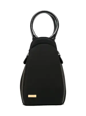 STUDIO CHOFAKIAN Circular-handle Bag - Black