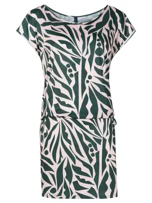 LYGIA & NANNY Shiva Graphic-print Minidress - Green