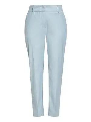 Eleventy Slim Fit Wool Blend Pants - Baby Blue