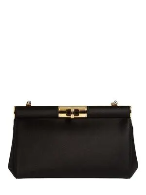 Dolce & Gabbana Small Marlene Shoulder Bag - Black