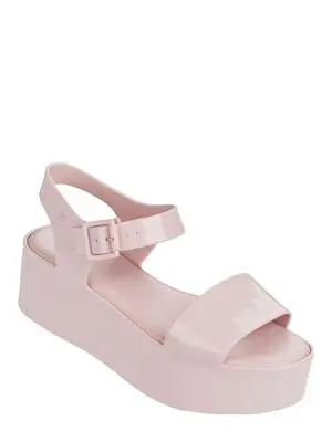 Melissa Mar Platform Sandals - Light Pink