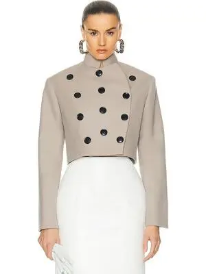 Alaïa ALAÏA Short Jacket Sable
