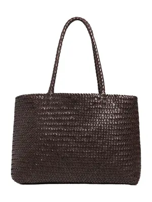 Madewell Woven Tote - Coffee Bean