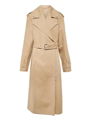 TOTEME Cotton Trench Coat - Beige