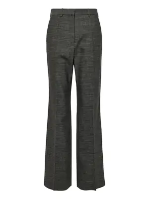 THE ROW Gandal Virgin Wool Twill Pants - Grey
