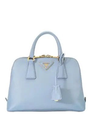 Prada Saffiano Promenade Top Handle Bag - Blue