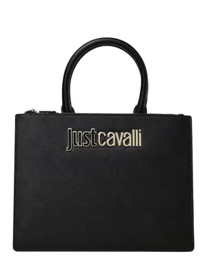 Just Cavalli Tote Bag - Black