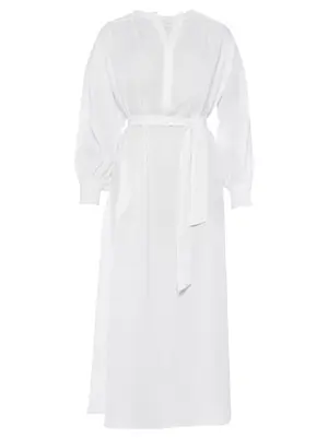 ERES Aimée Linen Maxi Dress - White