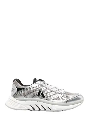 Kenzo Pace Metallic Mesh Sneakers - Grey