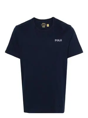 Polo Ralph Lauren Logo-print Cotton T-shirt - Blue