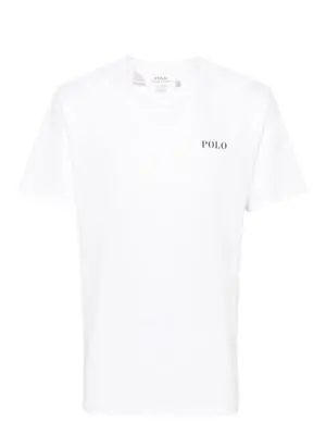Polo Ralph Lauren Logo-print Cotton T-shirt - White