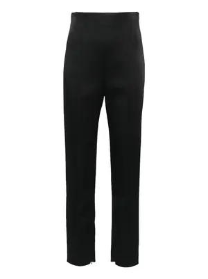 KHAITE KHAITE Slim-fit Satin Trousers