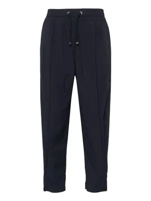 Herno Cropped Trousers - Blue