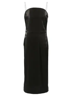 Jacquemus La Robe Carino Midi Dress - Black