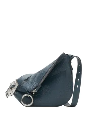 Burberry Small Leather Shoulder Bag - Blue